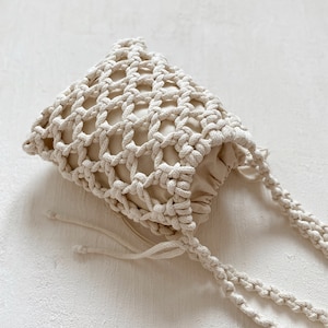 Macrame Net Bag | Macrame Tote Bag - Etsy