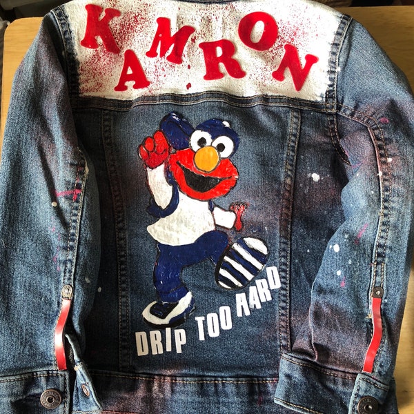 Elmo Jacket - Etsy