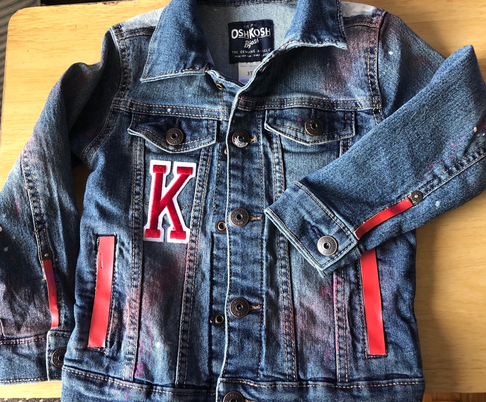 Custom Denim Jacket - Character - Etsy