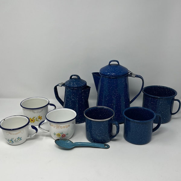 Vintage Enamelware - Etsy