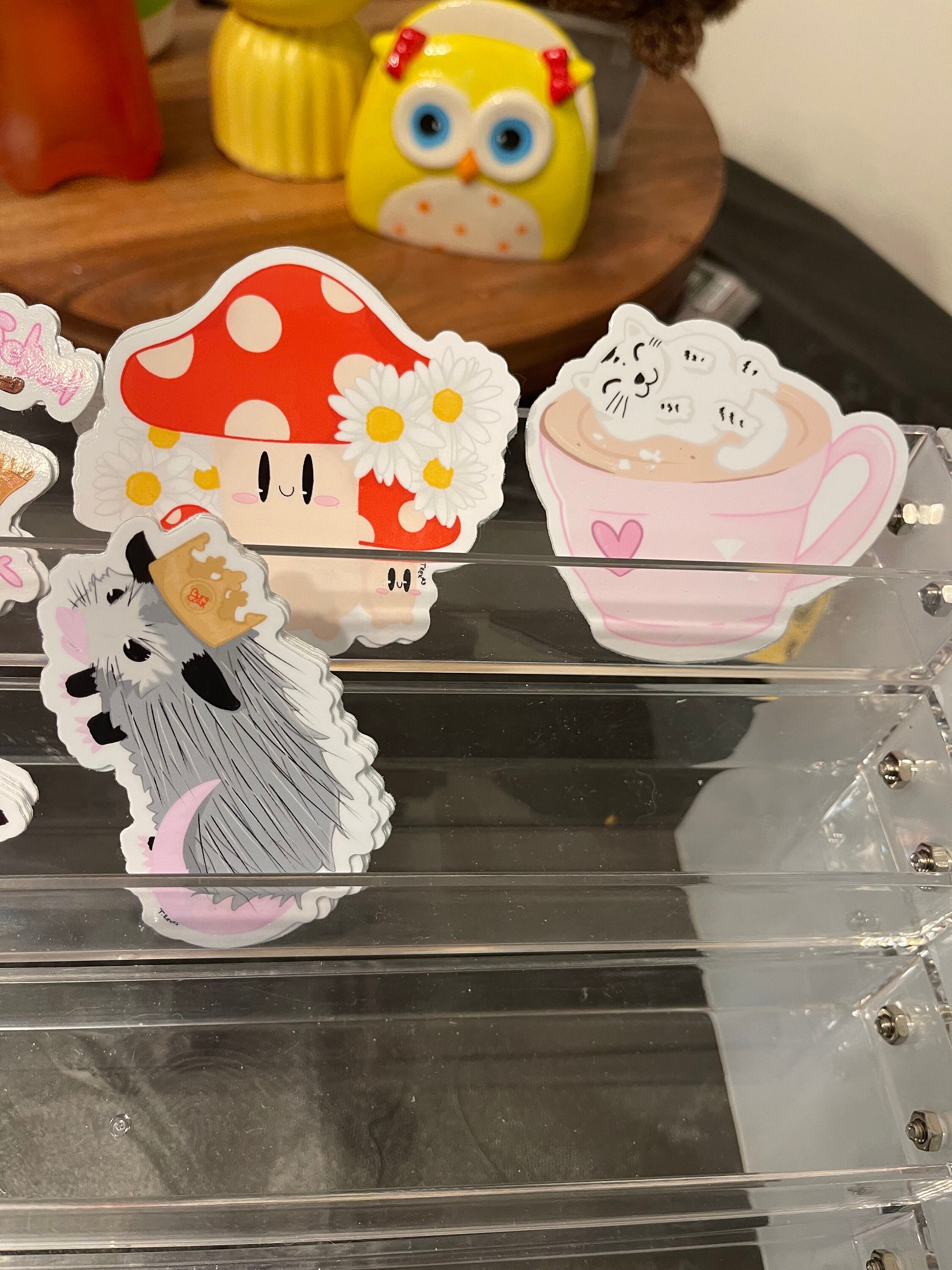 3 Assorted Original Design Stickers - Etsy