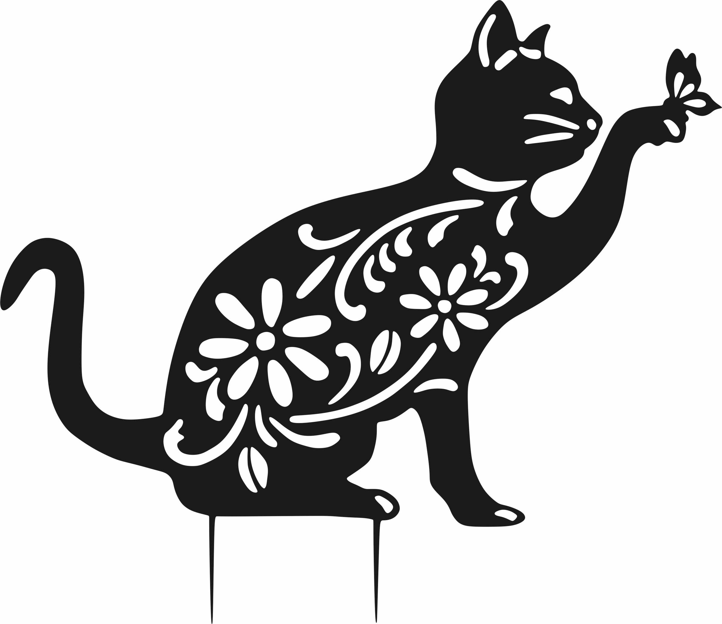 Tiere Bilder mit Muster dxf cdr svg jpg ai. DXF und | Etsy Schweiz