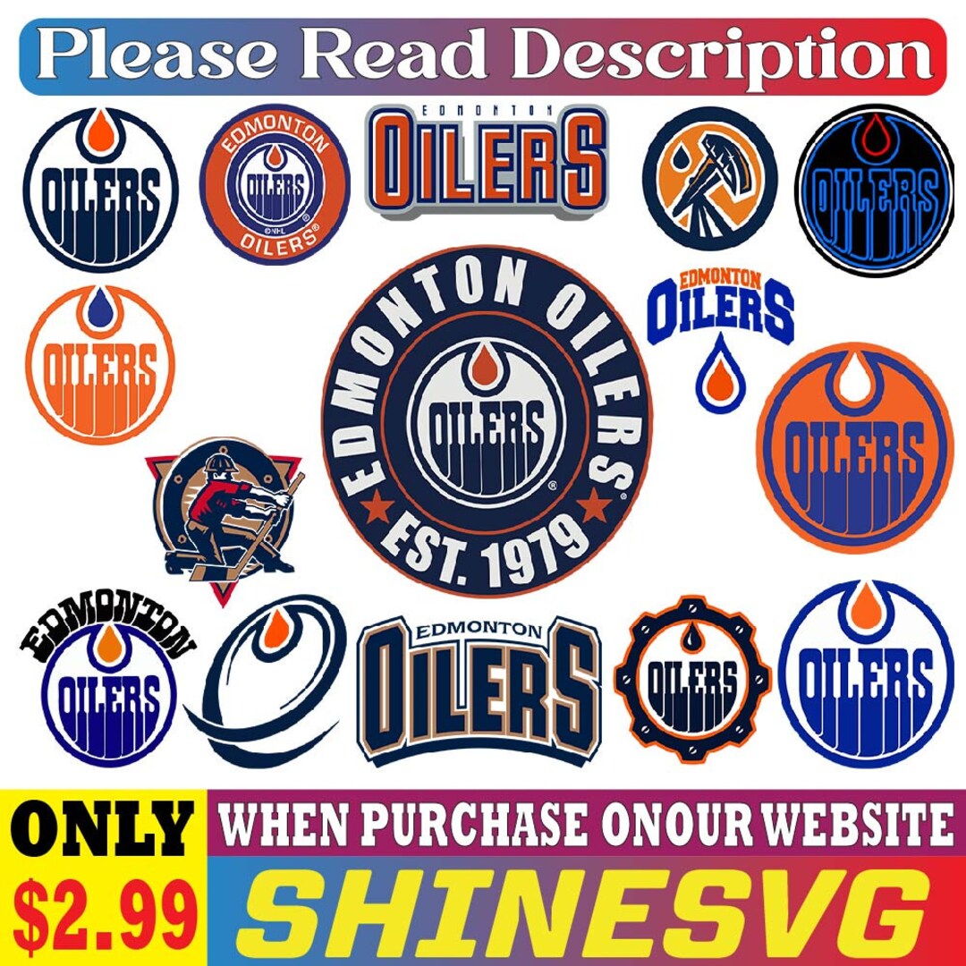 Edmonton-oilers Hockey Teams Svg Edmonton-oilers Svg NHL - Etsy