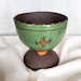 Green Pottery Planter Native American Decor Native American - Etsy