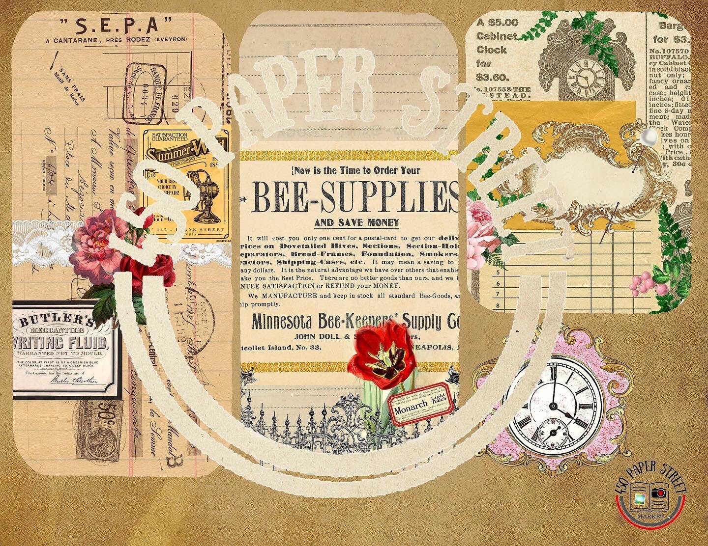 Digital Design Kit - Hattie - Download - Printable for Junk Journals ...