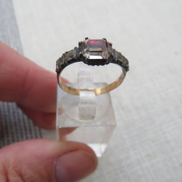Stuart Crystal Ring - Etsy