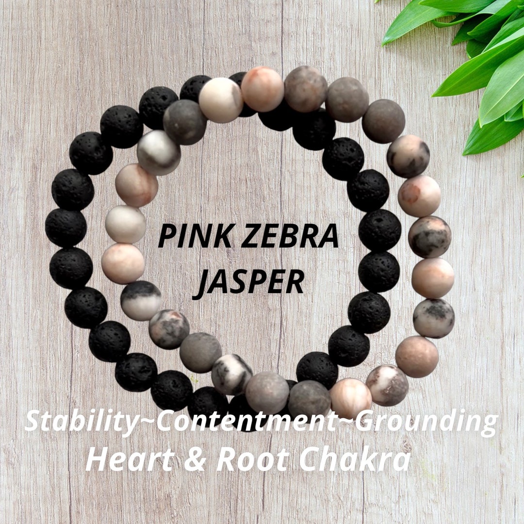 2 Stone Stretch Bracelets, Bracelet Set, Stretch Stack Bracelets, Mala ...