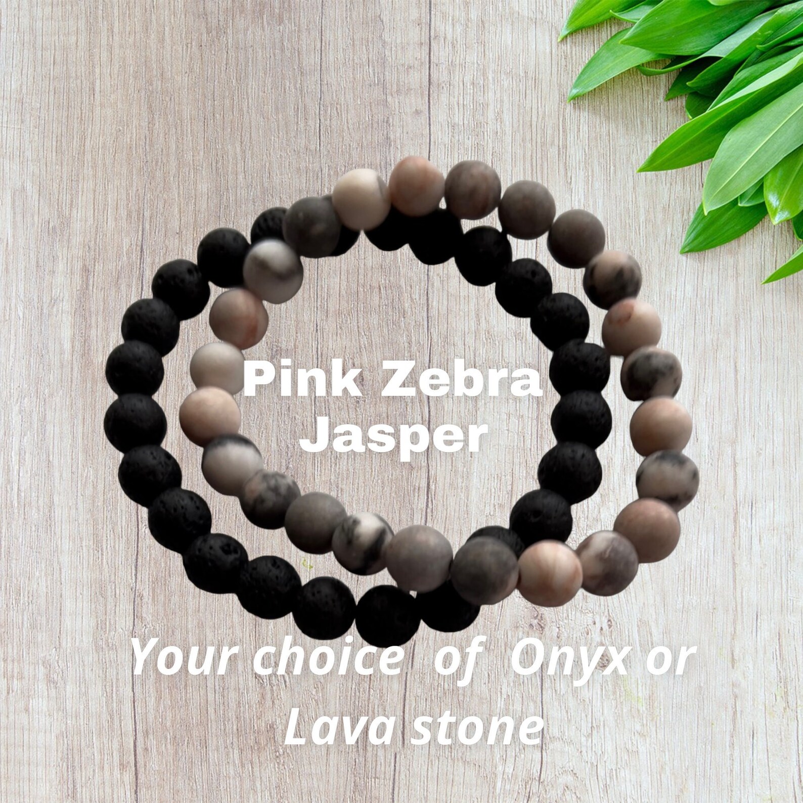 2 Stone Stretch Bracelets Bracelet Set Stretch Stack - Etsy