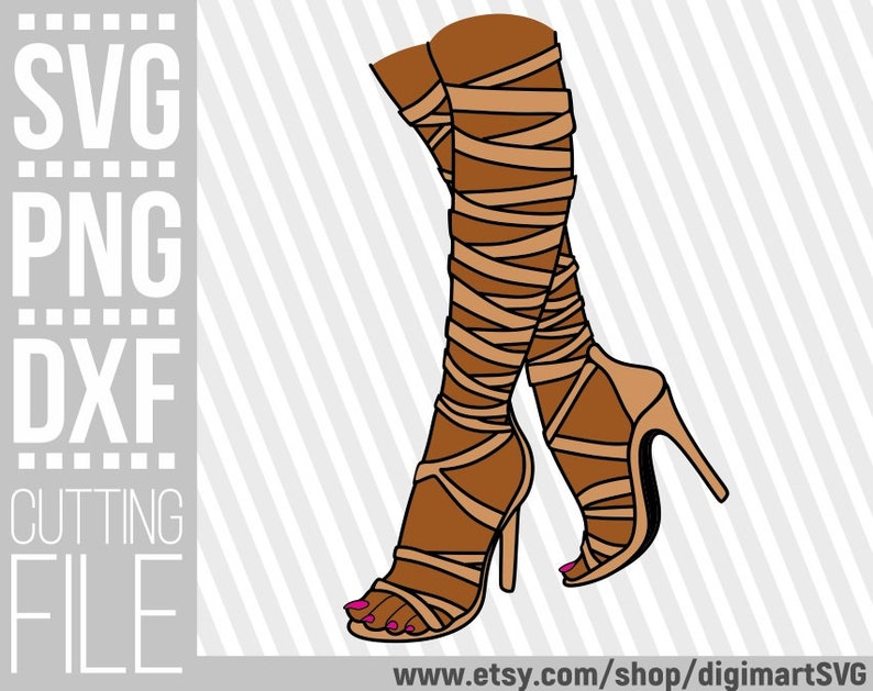 Stilettos Svg Woman Svg High Heels Svg Sandals Svg Fashion - Etsy