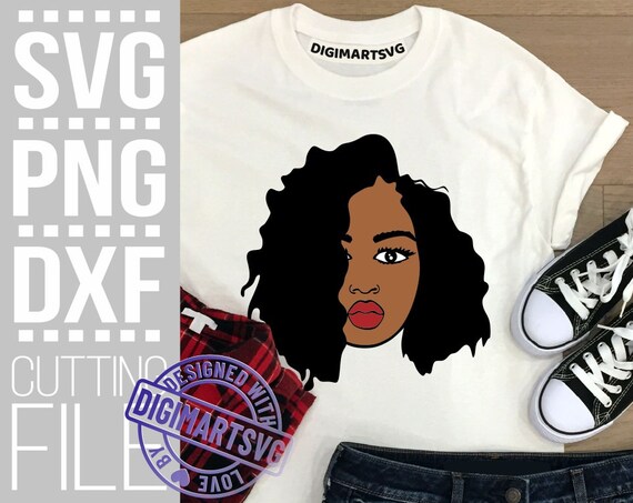Woman Svg Natural Hair Svg Hairstyle Svg Black Woman Afro | Etsy
