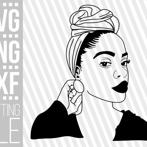 4x Sexy Black Woman Svg Afro Girl Svg American Woman Etsy