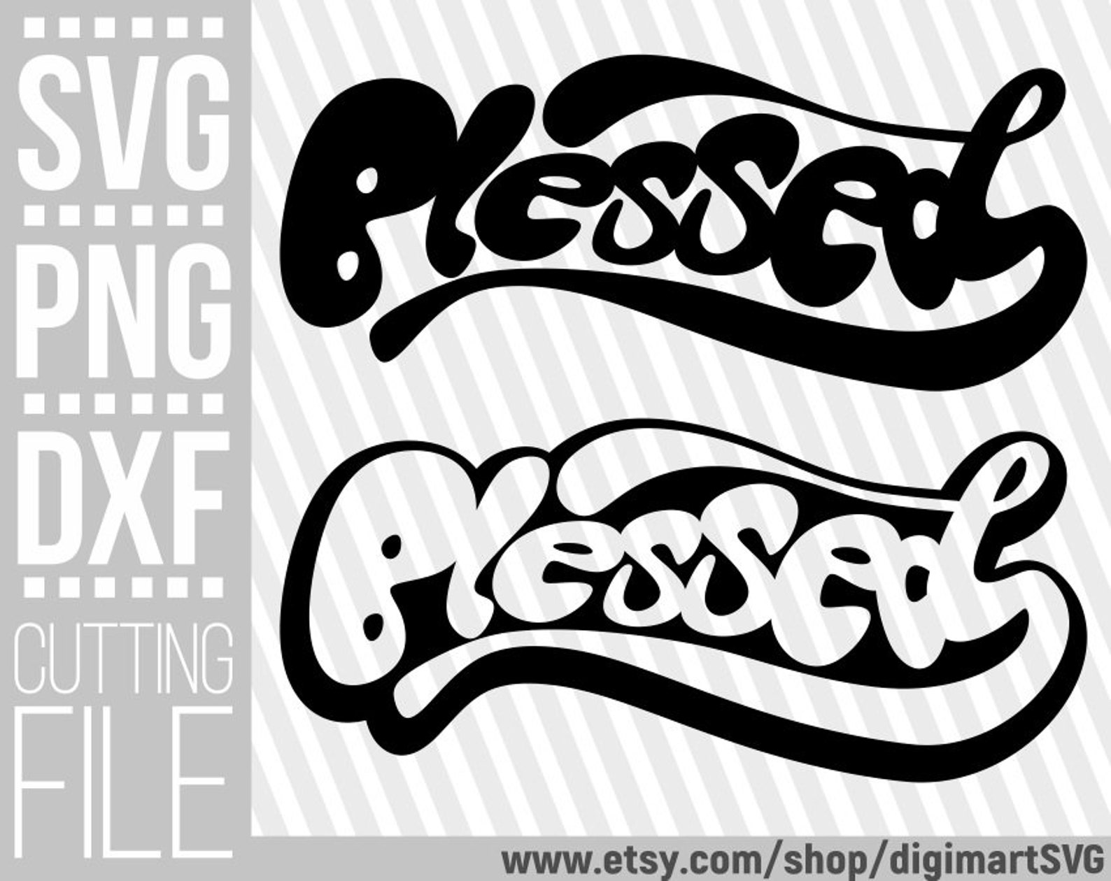Blessed Svg Pray Svg Blessed Word Svg Believe Svg Graffiti - Etsy