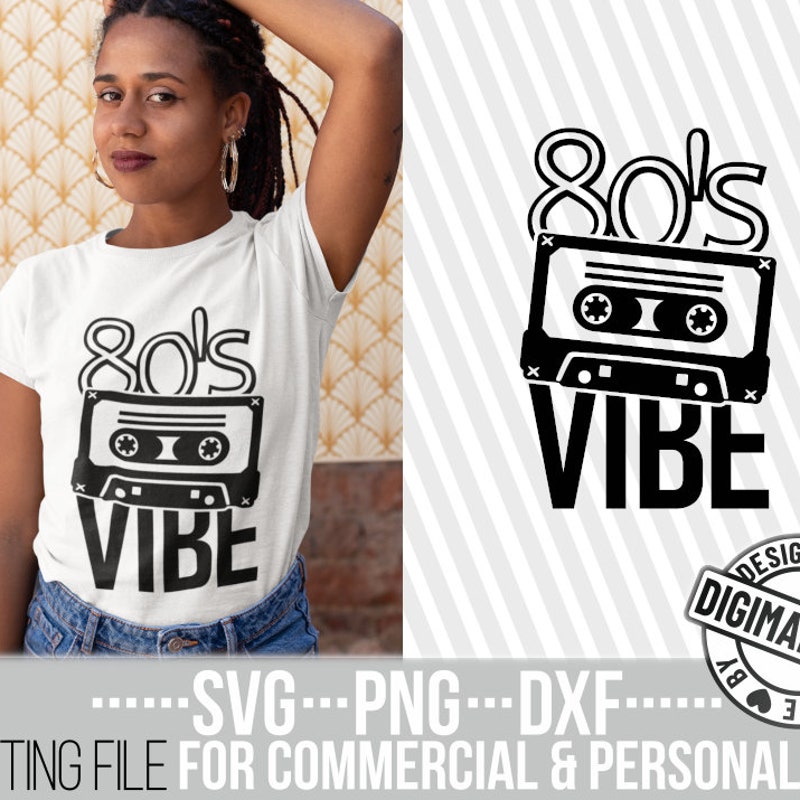 80s Svg File - Etsy