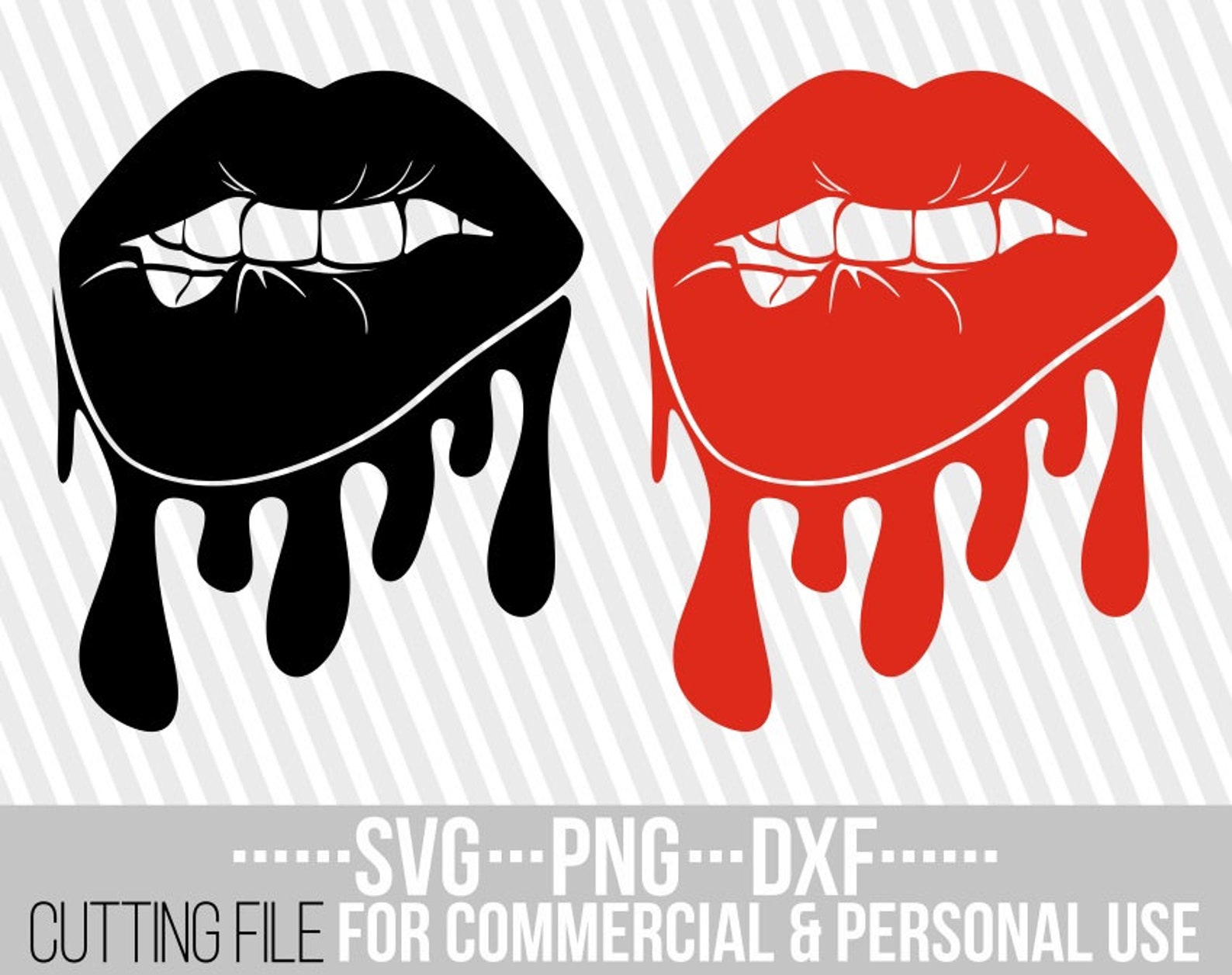 Biting Lips Svg Dripping Lips Svg Sexy Lips Svg Red Lips - Etsy