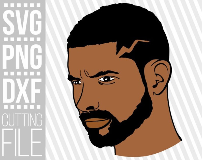 Beard Svg Black Man Svg Afro Man Svg Beard Man Svg Black - Etsy