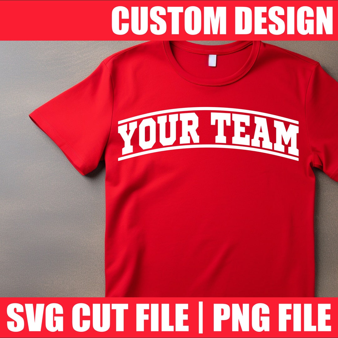 Custom Team Name Svg, Sport Team Svg, Personalized School Logo Design ...