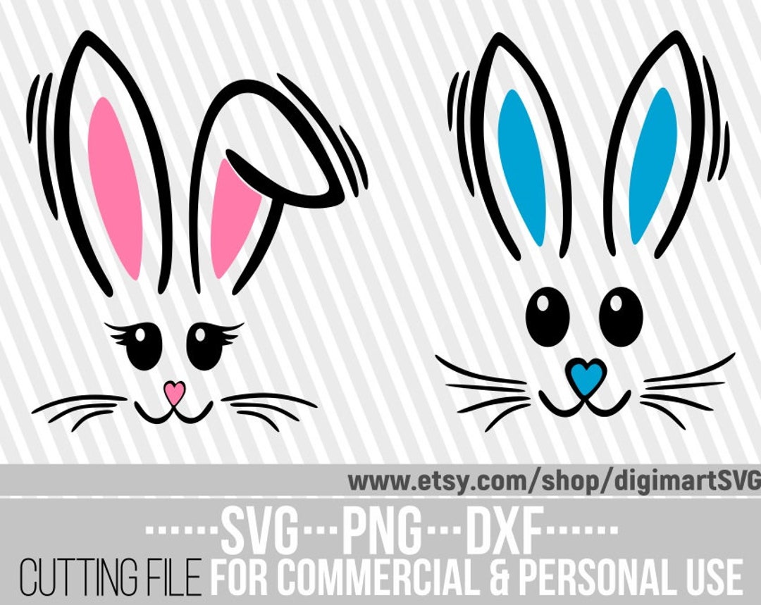 Cute Bunny Svg, Easter Svg, Bunny Ears Svg, Easter Svg, Bunny Svg ...