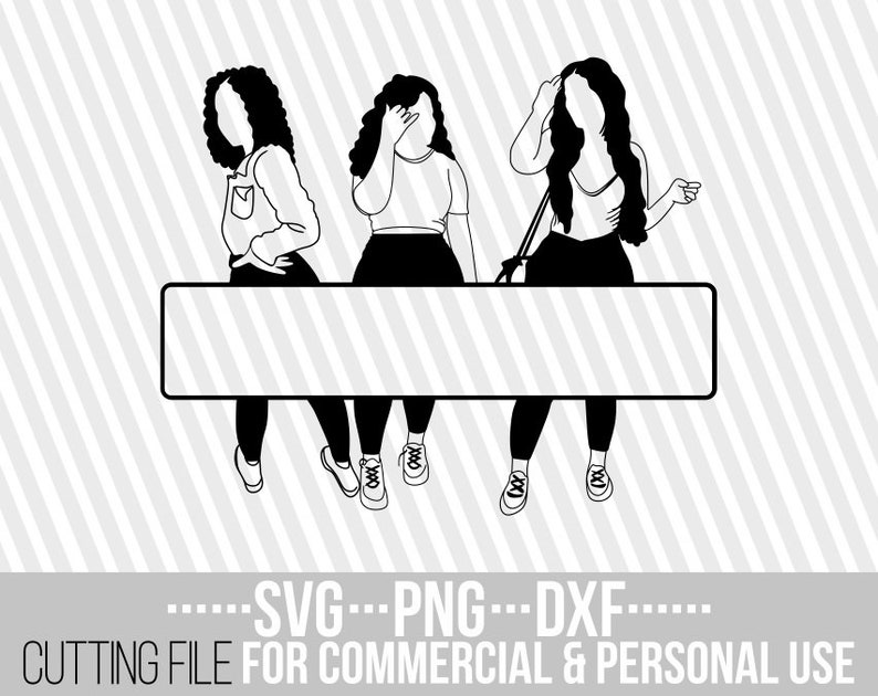 3 Sexy Black Woman Group Svg Afro Girl Svg African American Etsy