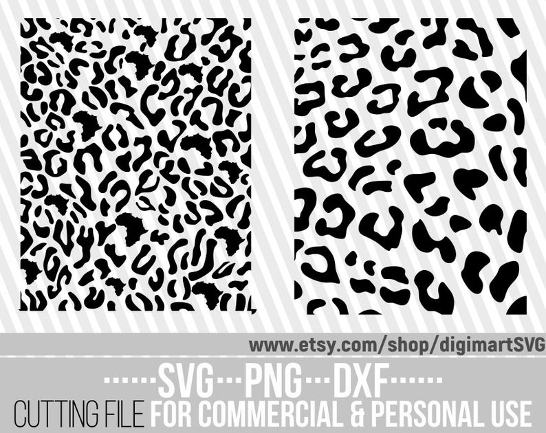 Cheetah Print Svg Leopard Print Svg Pattern Svg Animal | Etsy