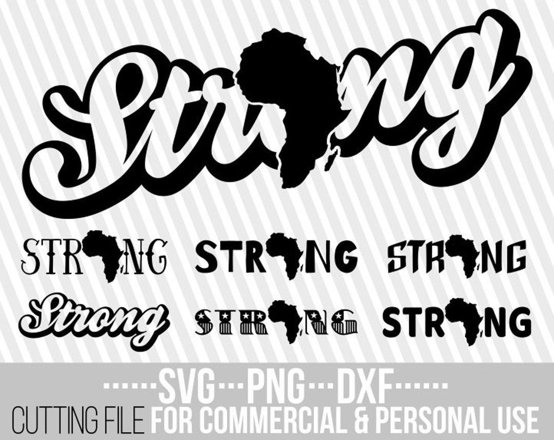 7x Strong Black Girl Svg Afro Woman Svg African Svg Sexy Etsy