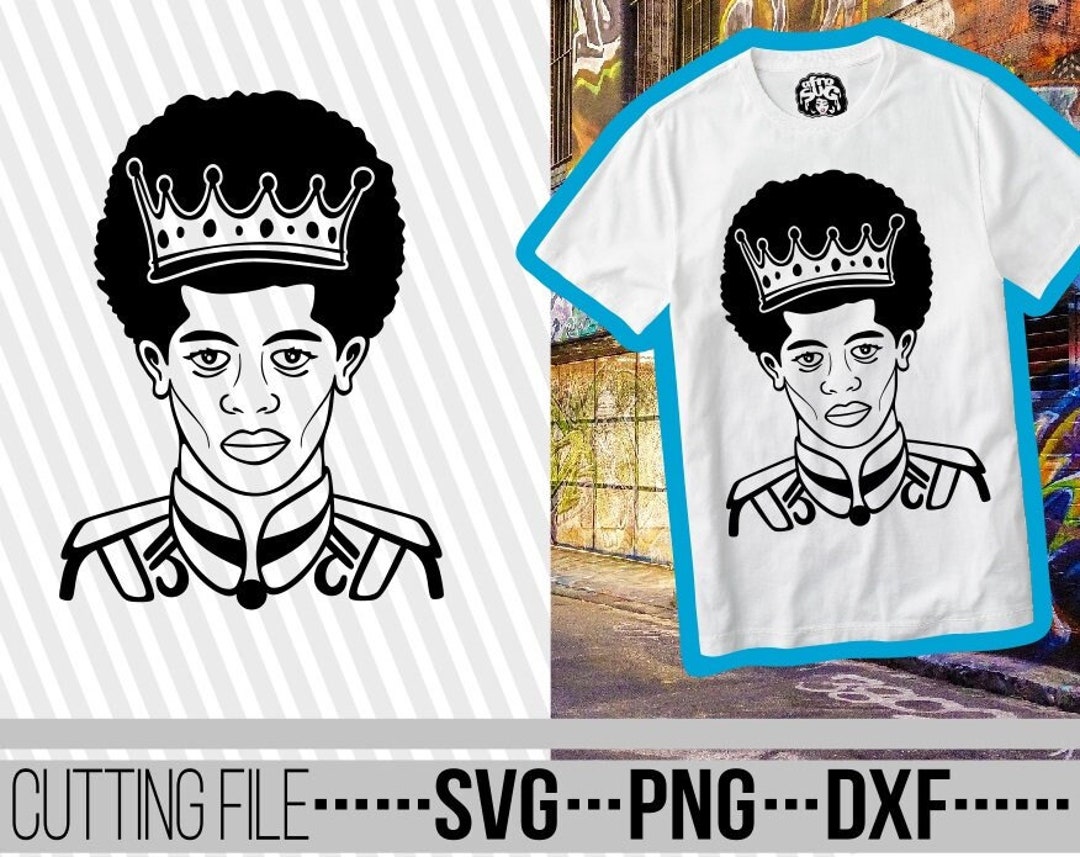 Black Prince Svg King Svg Black Man Svg African American Svg Black