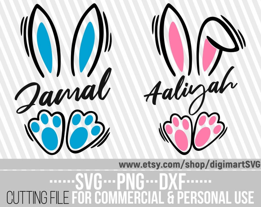 Easter Svg, Bunny Girl Svg, Bunny Ears Svg, Easter Svg, Bunny Svg ...
