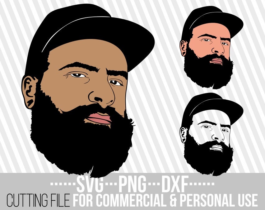 Beard Svg Man Svg Hipster Beard Svg Man Fashion Svg - Etsy