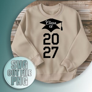 10x Graduation SVG Bundle, Senior 2027 SVG, 2027 Graduation Cap ...