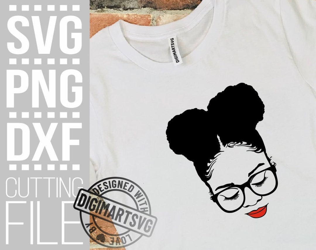 Beauty Black Woman Svg, Natural Hair Svg, Melanin, Afro Puffs Svg ...