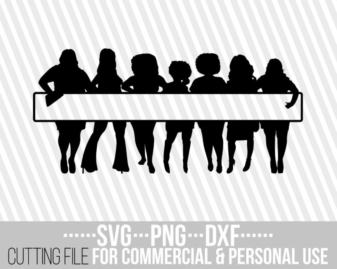 7 Sexy Black Woman Group Svg, Afro Girl SVG, African American Svg ...