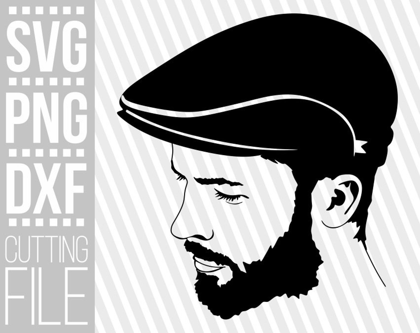 Handsome Beard Man svg Hipster Beard svg Man svg Beard svg | Etsy