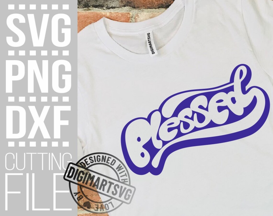 Blessed Svg Pray Svg Blessed Word Svg Believe Svg Graffiti - Etsy