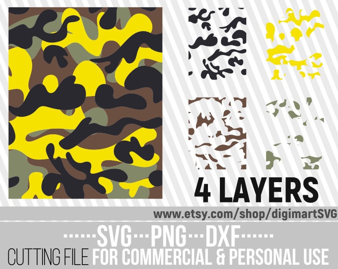 Camo Svg, Camouflage Pattern Svg, Background Svg, Army Camouflage ...