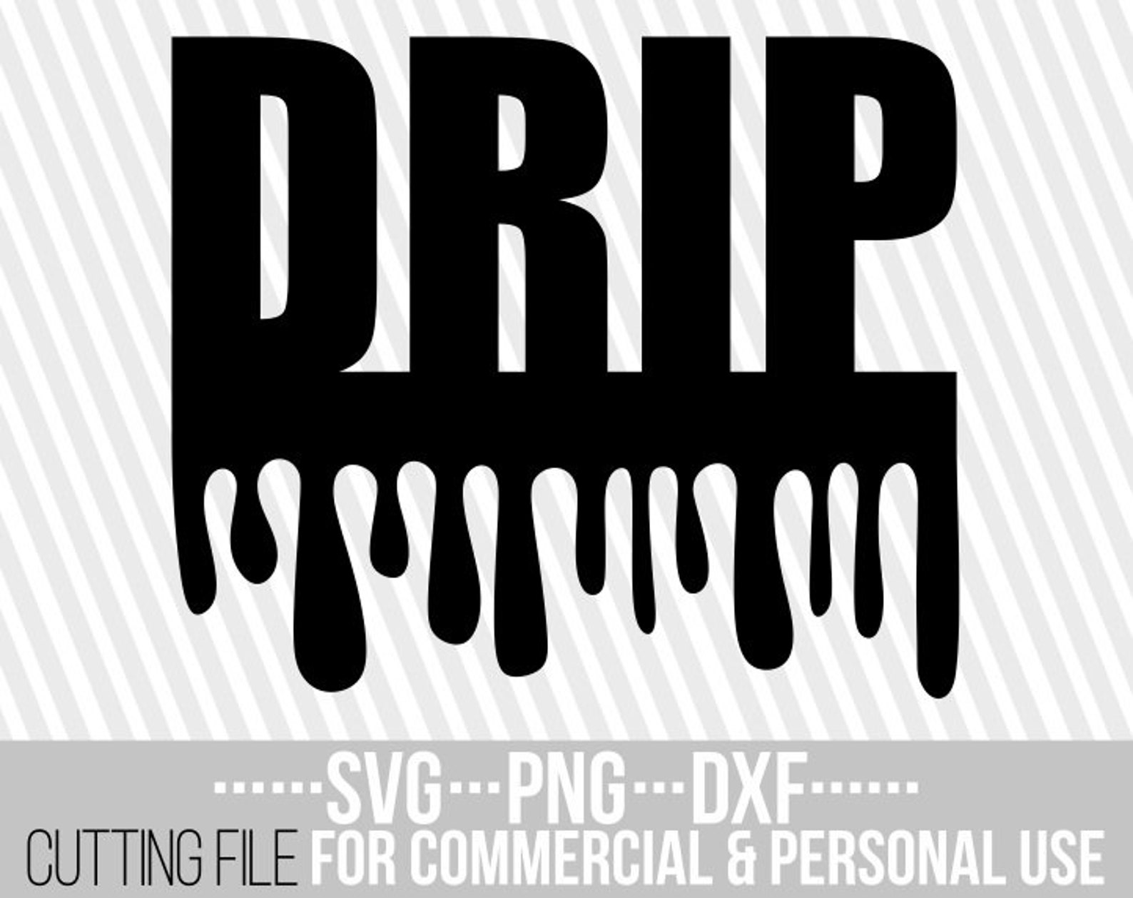 Drip Svg Dripping Words Afro Woman Melanin Black Girl - Etsy