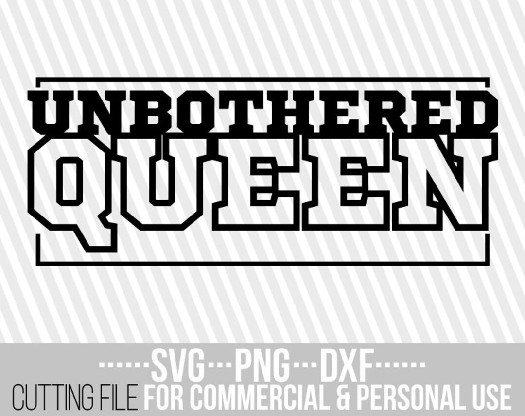 Unbothered Queen Svg, Melanin, Afro Svg, Black History Svg, Black Girl ...