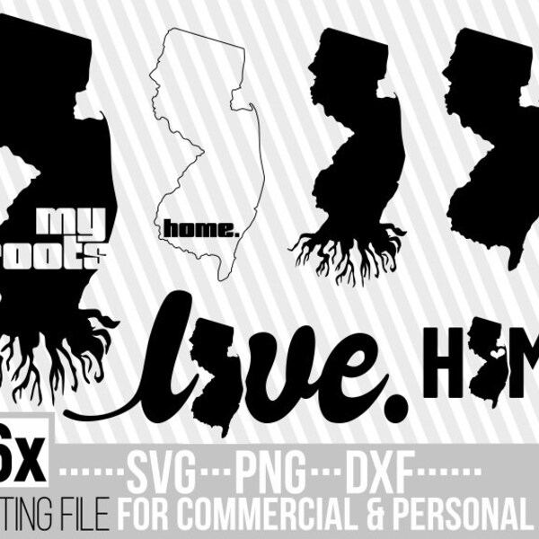 New Jersey Roots - Etsy