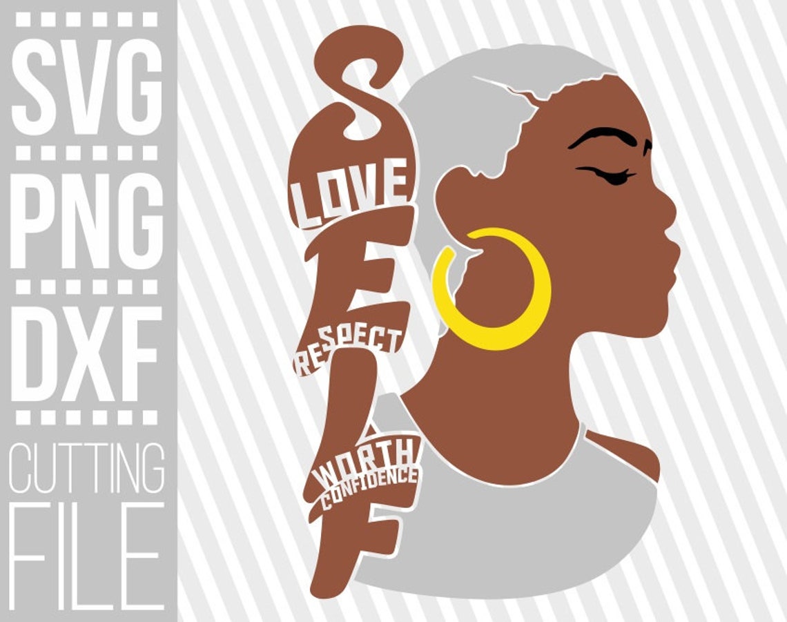 Self Love svg Self Respect svg A Real Woman svg | Etsy