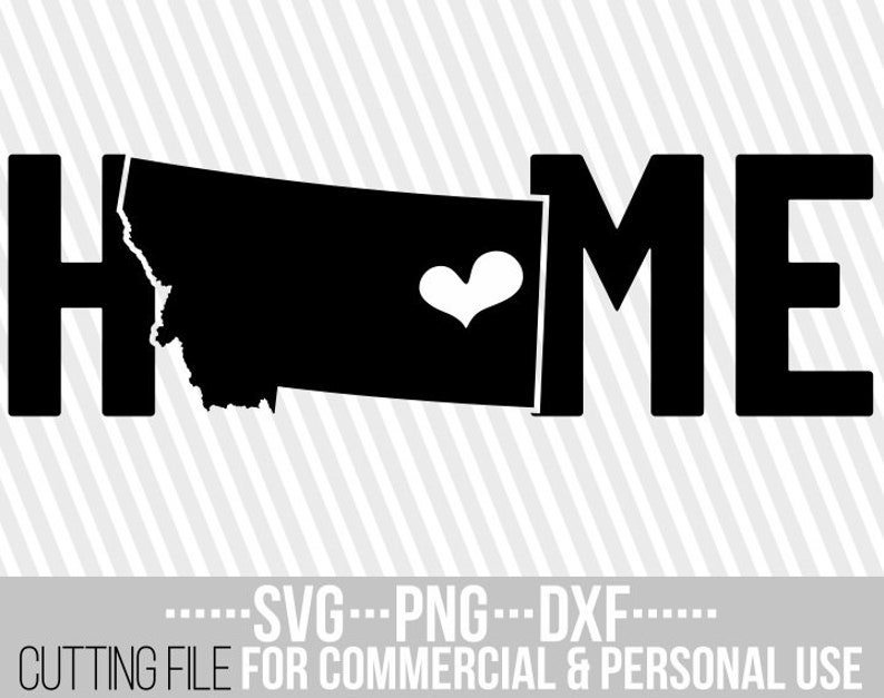 Montana Home Svg My Roots Svg Montana Vector State Svg Usa - Etsy