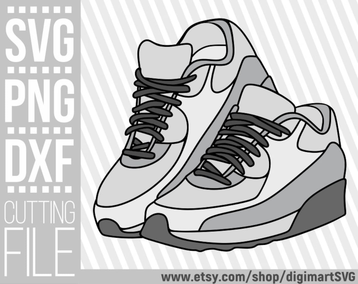 Sneakers Svg Shoes Svg Woman Svg Basketball Shoes Sport | Etsy
