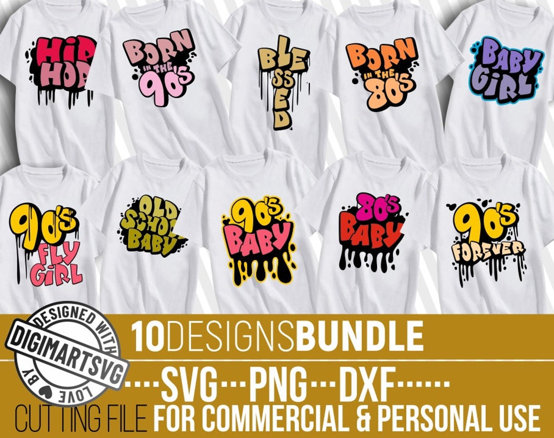 10x Graffiti Svg Bundle, Hip-hop Svg, Birthday, Dripping, Black History ...