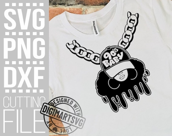 90's Baby Svg 1990 Svg Chain Svg Birthday Svg Afro - Etsy