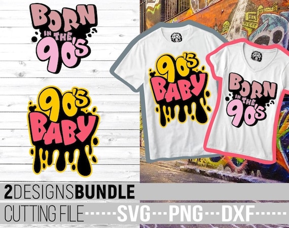Born in the 90's Svg 90's Baby Svg Chain Svg - Etsy