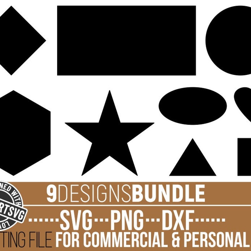 Basic Shapes Svg - Etsy