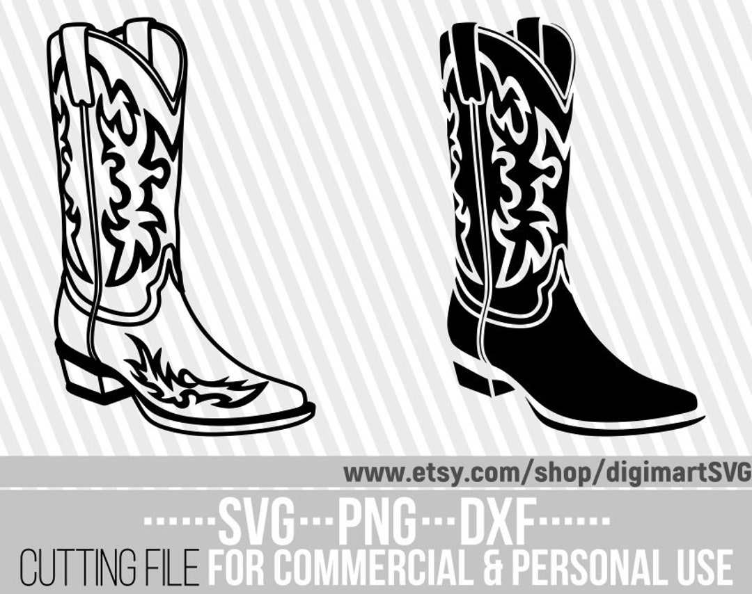 Cowboy Boots Svg, Fashion Svg, Western Boots Svg, Cowgirl Svg ...