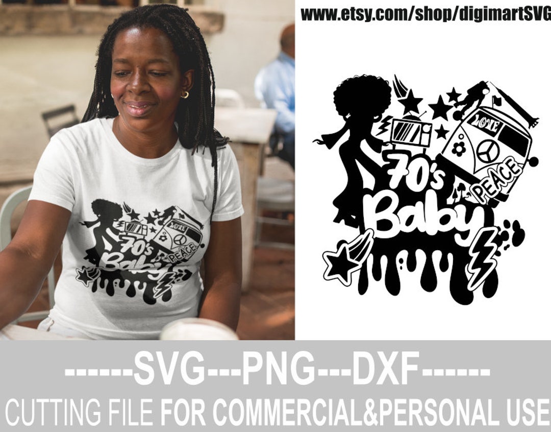 70's Baby Svg, Birthday Svg, Grew up in the 70's, Born in the 70's, Old ...