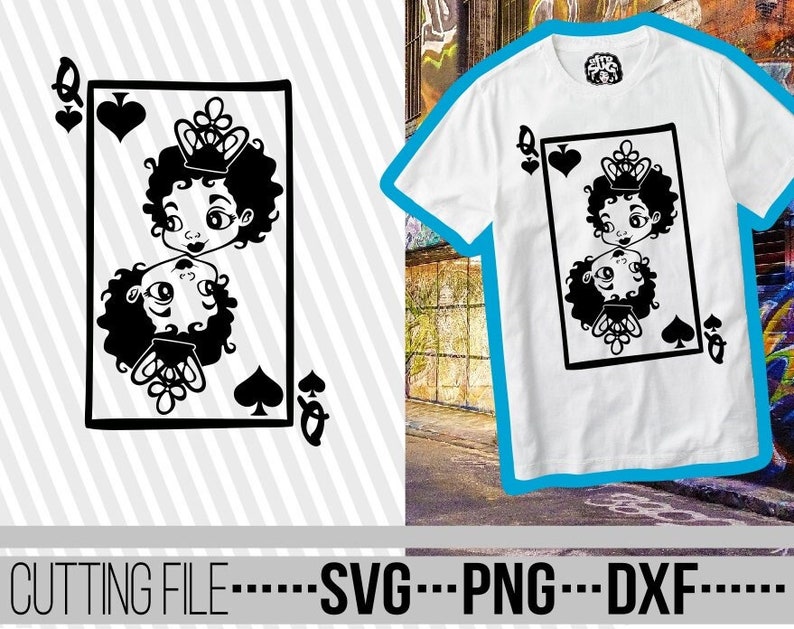 Black Queen Svg Queen of Spades Svg Card Svg Card Suits - Etsy Canada