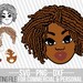 Afro Woman Braids Svg, Twist, Locs Svg, Black Woman Svg, Afro Svg ...
