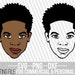Afro Boy Svg African Svg Black Boy Svg Melanin Svg Afro - Etsy