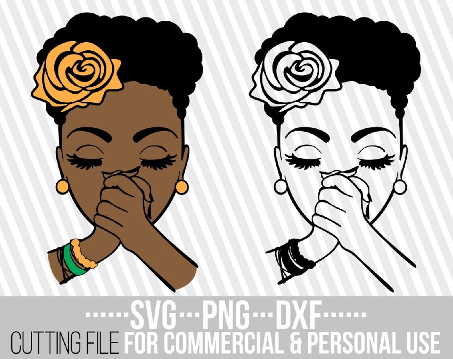 Prayer Lady Svg Black Woman Svg Afro Woman Svg Prayer Hands - Etsy