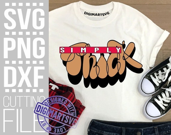 Simply Thick svg Graffiti svg African American Black Woman - Etsy Schweiz